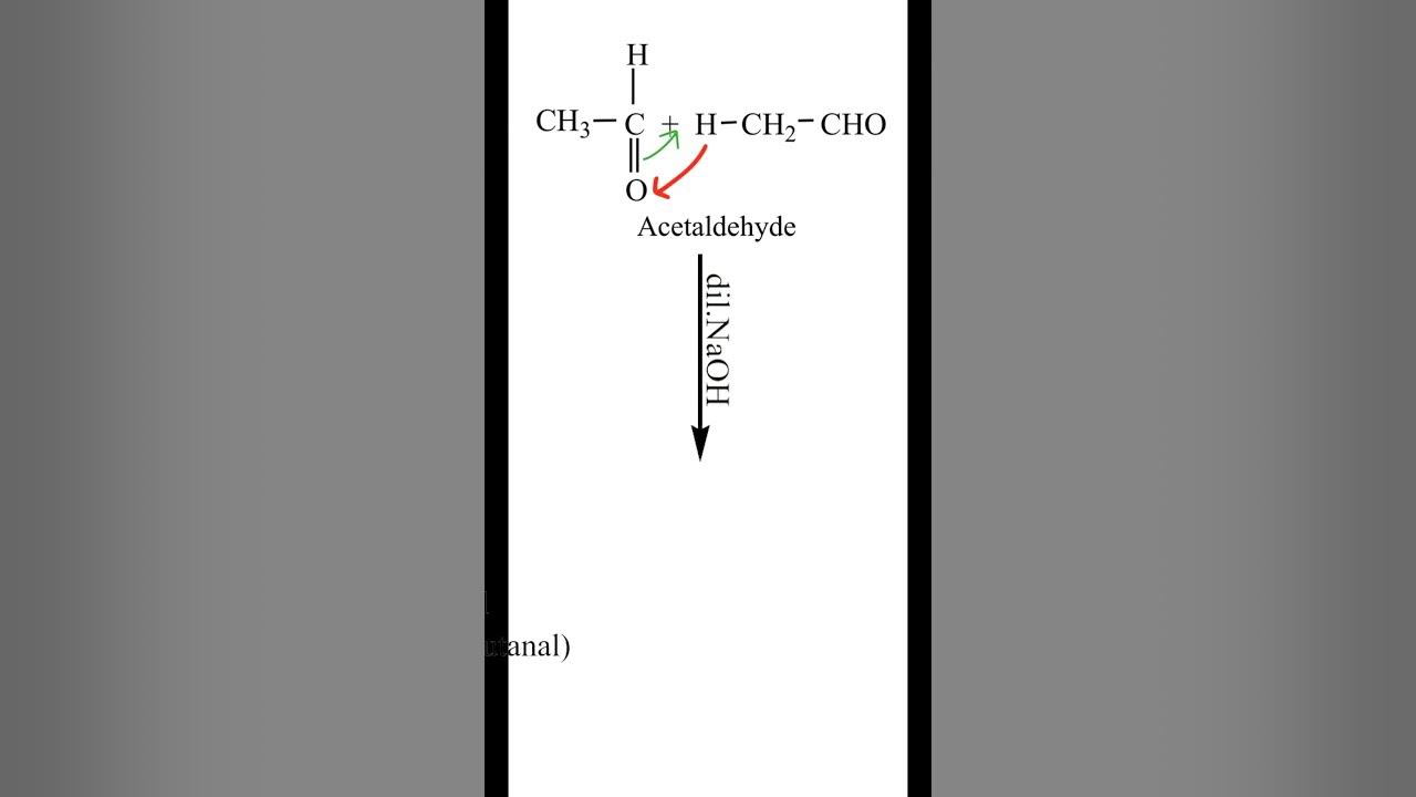 Aldol Condensation Reaction | Acetaldehyde | Acetaldol | 3-Hydroxy butanal | #cbseclass12 ...