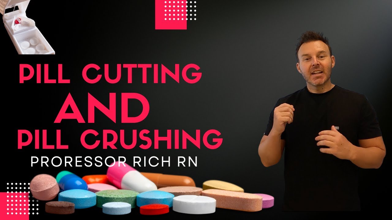 Nursing Student Hacks: Pill Cutting and Crushing Made Simple - YouTube