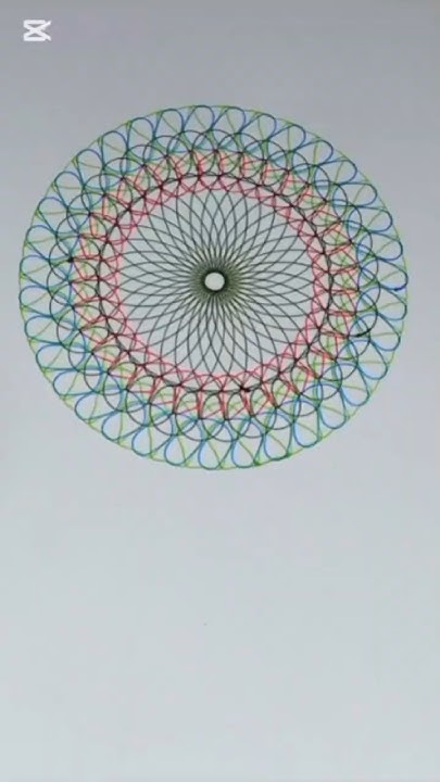 "Relaxing ASMR Spirograph Art | Satisfying Geometric Patterns & Drawing Sounds"#art #spirograph ...