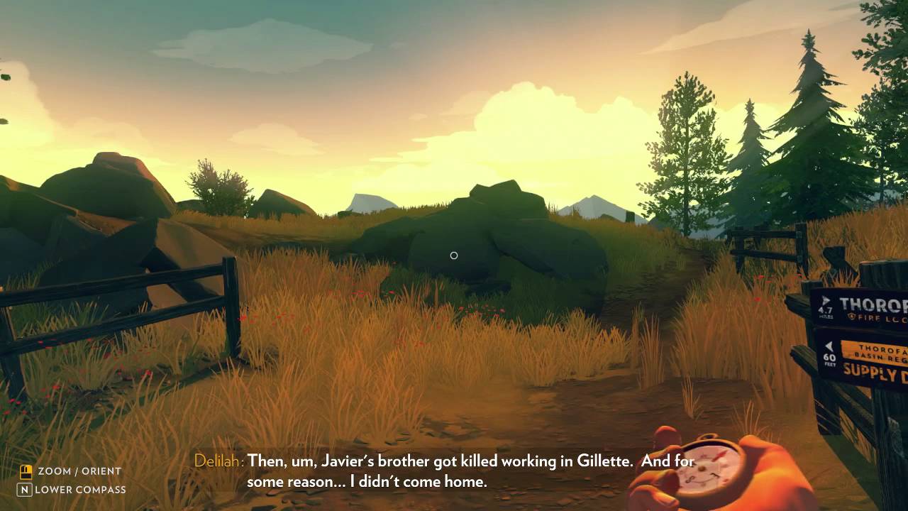 Firewatch Gameplay - EP4 - The relaxed days of summer, or as the forest ...