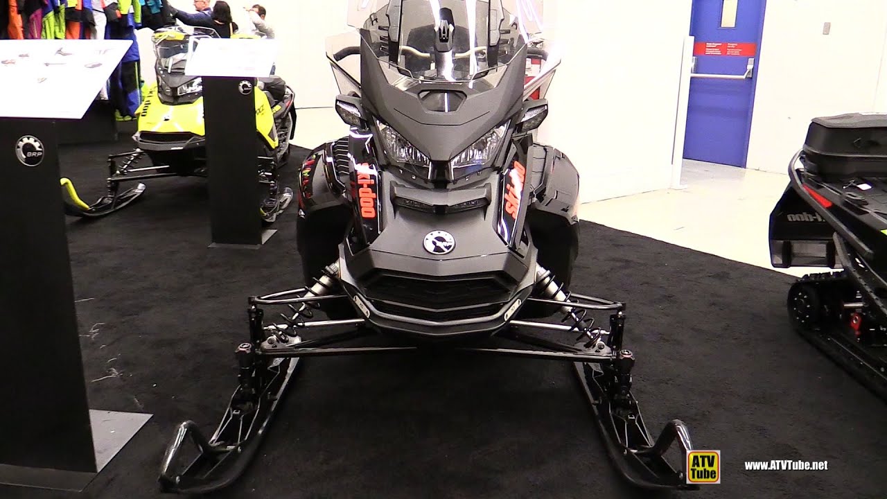 Ski Doo Renegade Enduro 850 Sled Walkaround Tour - 2020 Model - YouTube