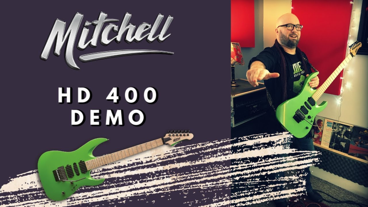 Mitchell HD400 Demo. DiMarzio, Tesi Switch - YouTube