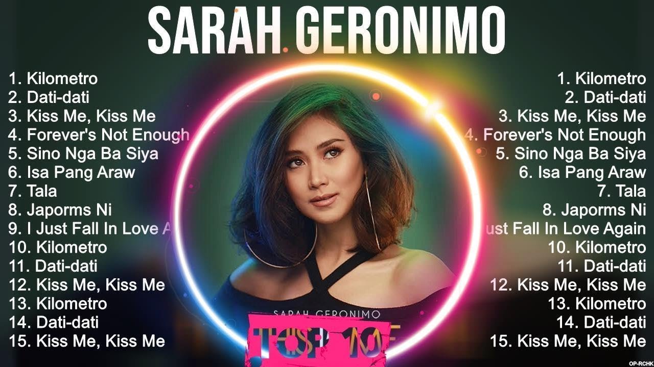 Sarah Geronimo Greatest Hits ~ Best Songs Tagalog Love Songs 80's 90's ...