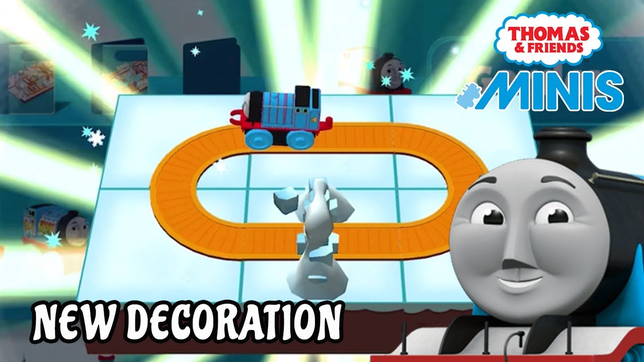 Thomas & Friends Minis - NEW Decoration Unlocked The Ice Wall with ...