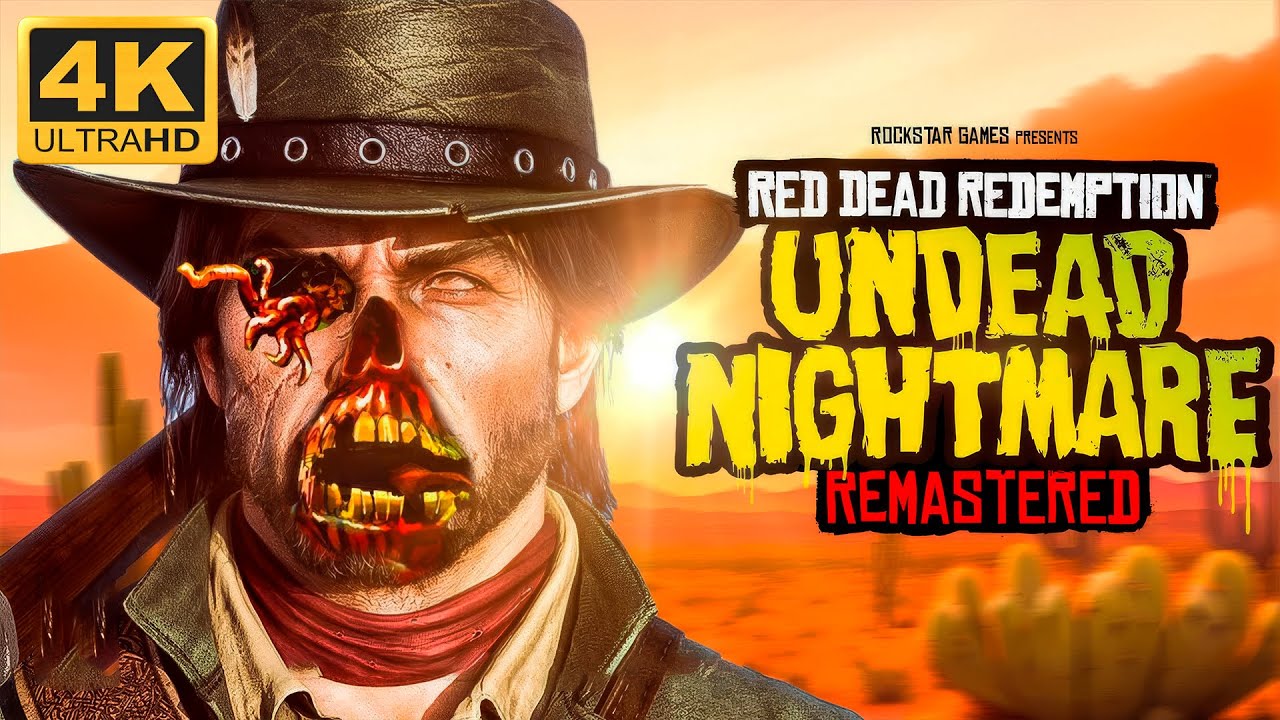 ПК РЕМАСТЕР RED DEAD REDEMPTION REMASTERED : UNDEAD NIGHTMARE 4K/60fps ...