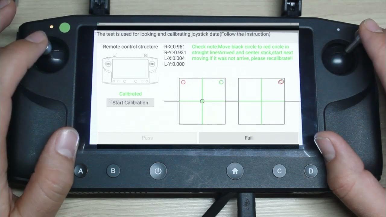 Herelink Joystick Calibration - Aurelia Aerospace - YouTube
