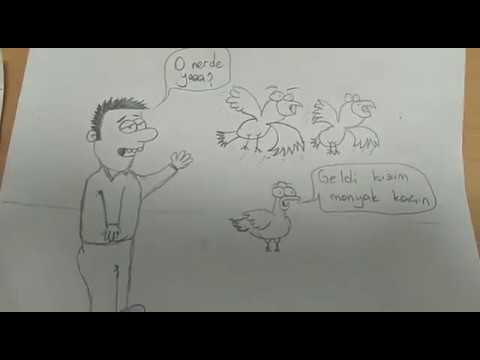 seni sordum yıldızlara karikatür