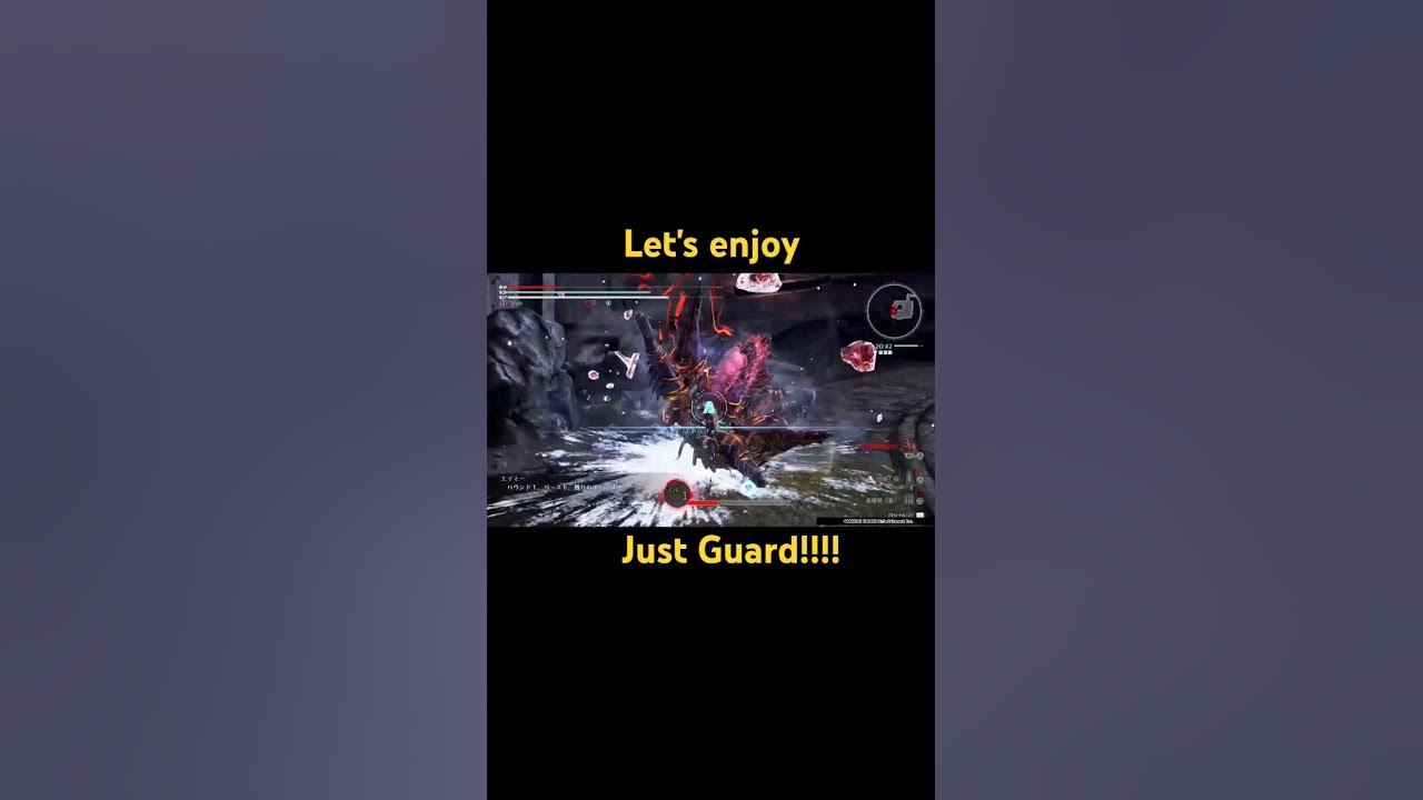 GE3 Let's enjoy Just Guard!!!! #ge3 #godeater3 #ゴッドイーター #ゴッドイーター3 - YouTube