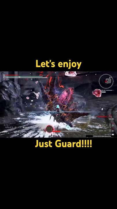 GE3 Let's enjoy Just Guard!!!! #ge3 #godeater3 #ゴッドイーター #ゴッドイーター3 - YouTube