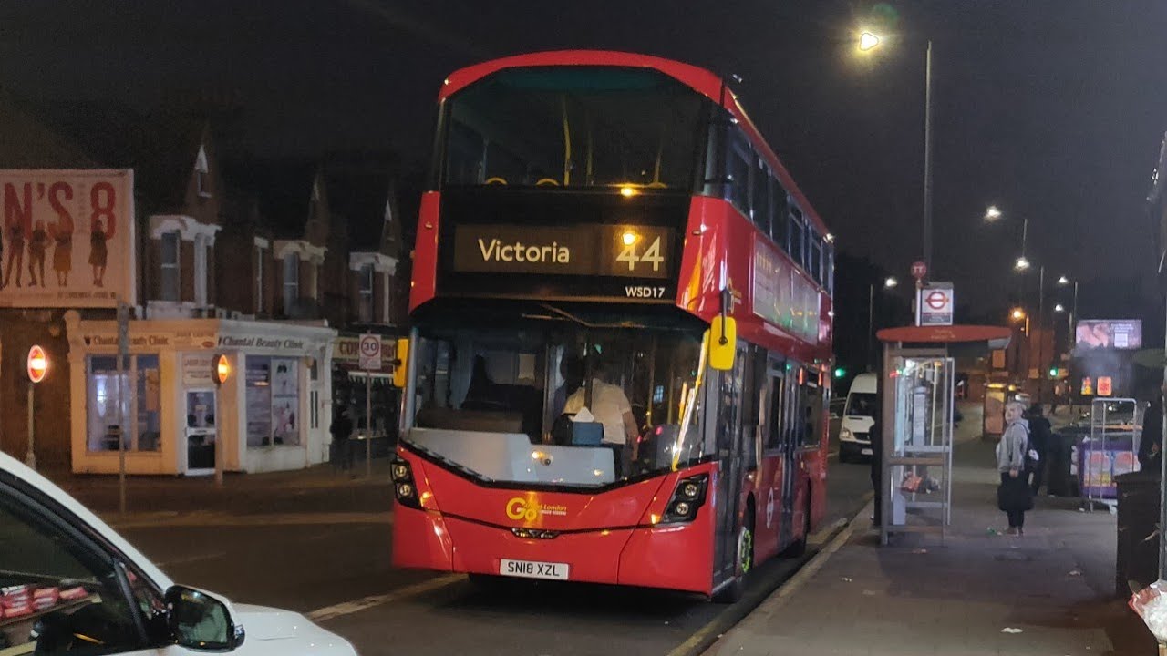 **BRAND NEW** Journey on GoAhead London's Route 44 - Wright Streetdeck ...