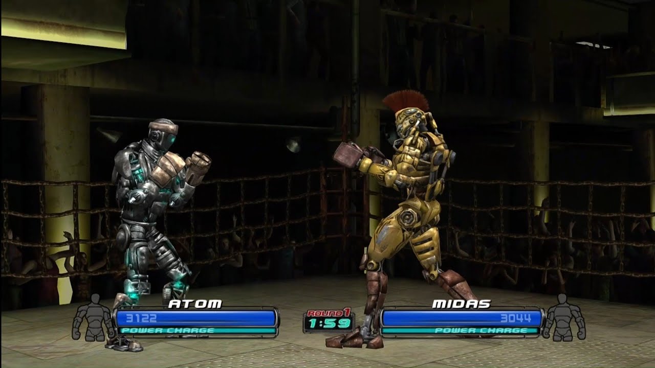Atom vs Midas Gigante de Aço - YouTube