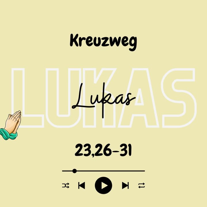 Lukas 23,26-31 | Auf dem Weg zur Hinrichtung - YouTube