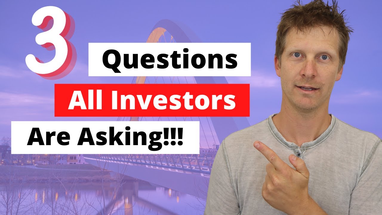3 Most Common Real Estate Investor Questions - Answered - YouTube