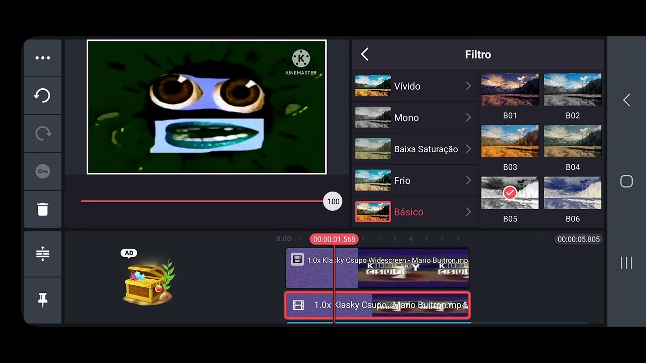 How To Make Color Corrector (Secondary) On Kinemaster - YouTube