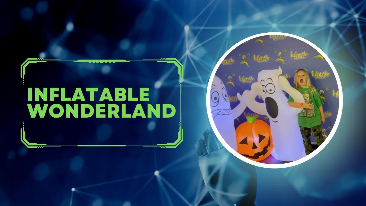 Visit to Inflatable Wonderland Indoor Playground - YouTube