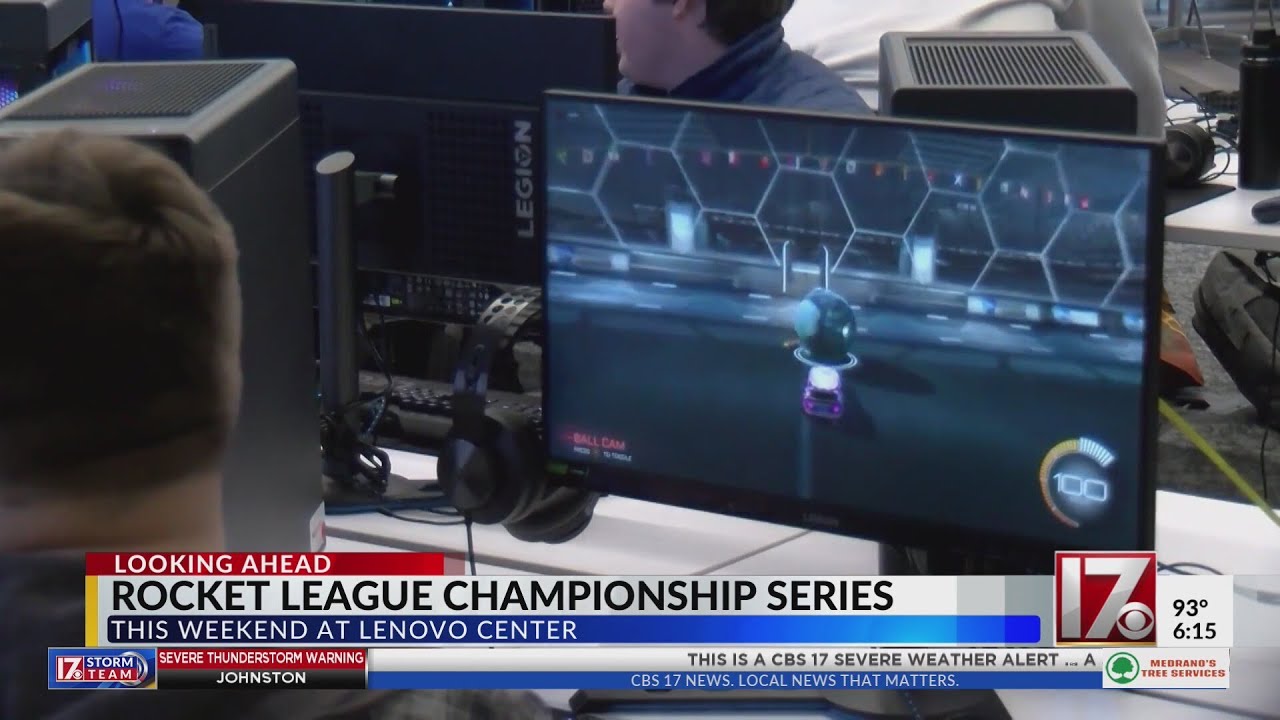 Thousands flock to Raleigh for Rocket League Championship Series - YouTube
