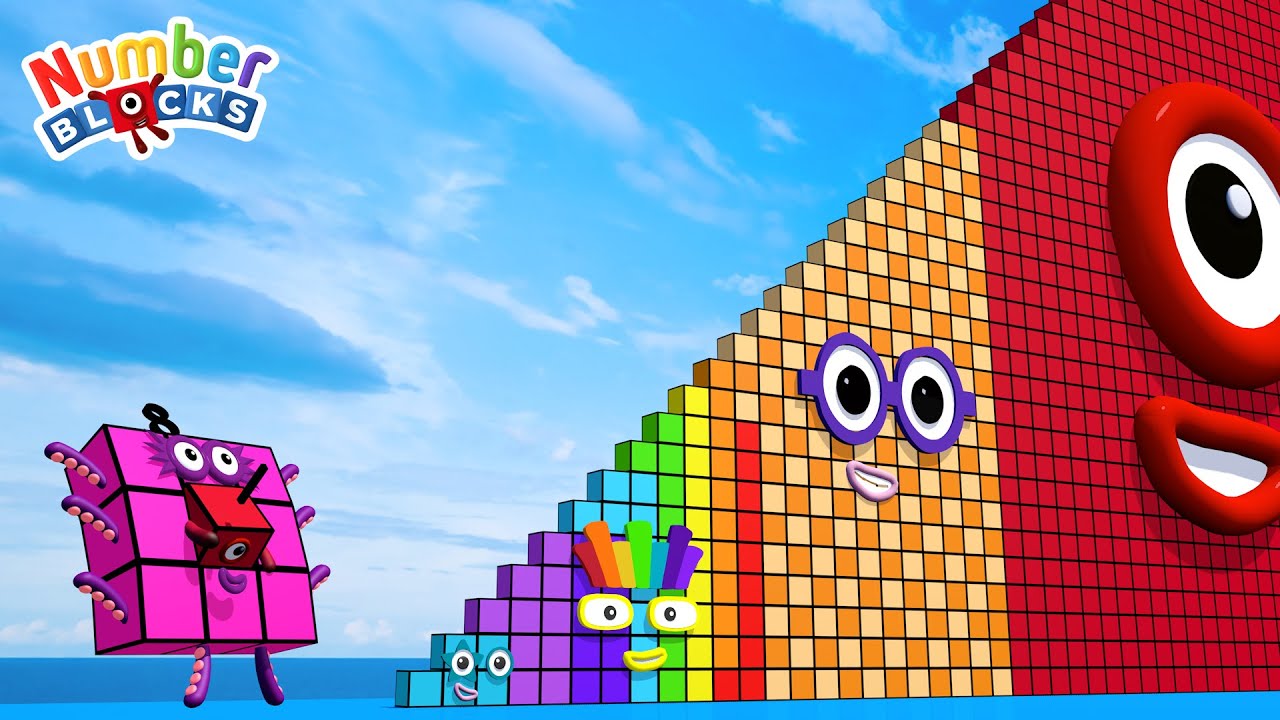 Numberblocks Step Squad 8 to 1275 - The Amazing Step Squad Numberblocks ...