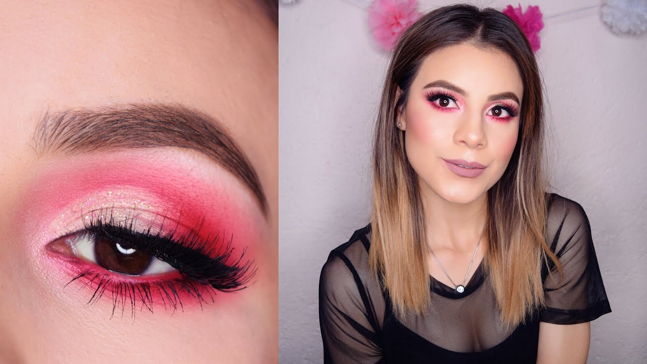 Maquillaje rojo - YouTube