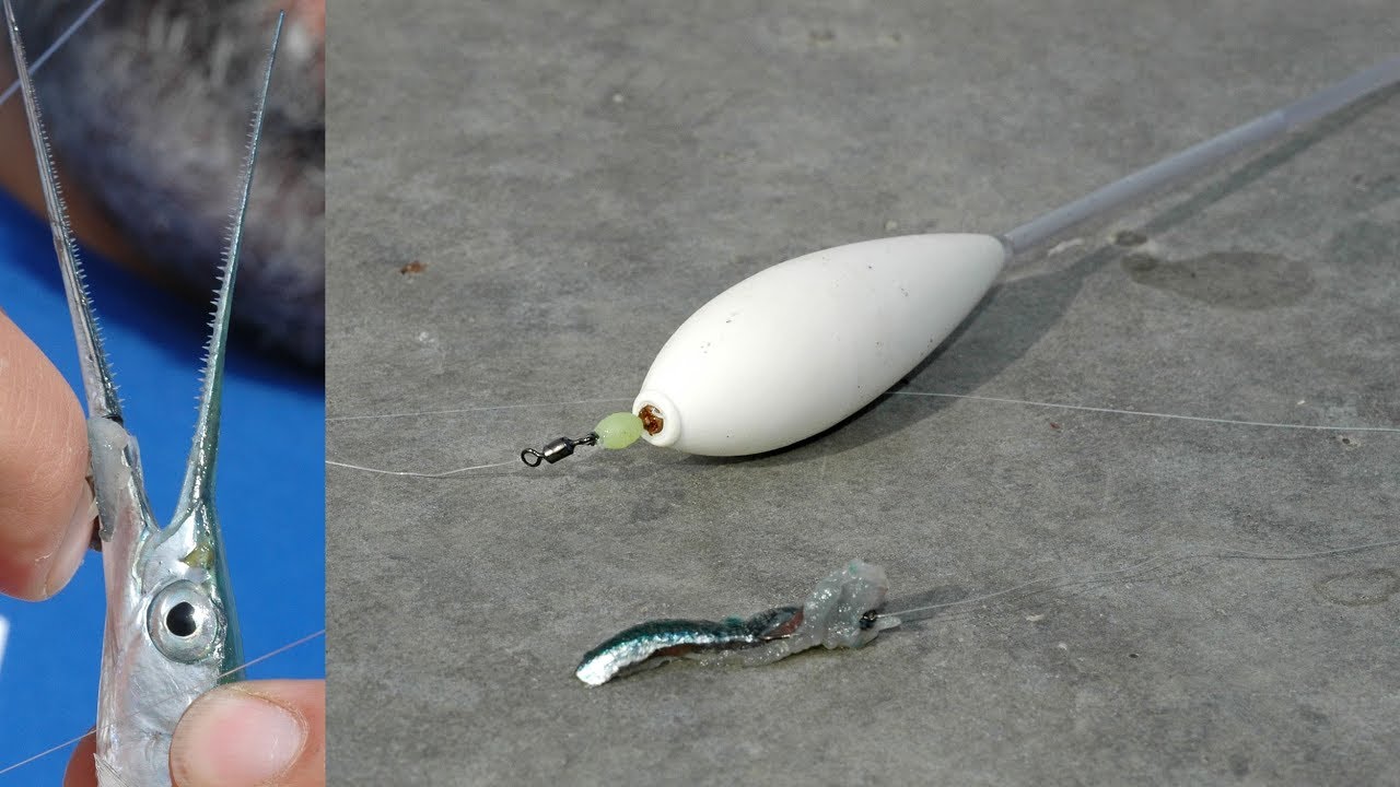 Belone Fishing - Ψάρεμα Ζαργάνας με Μπομπάρδα - YouTube