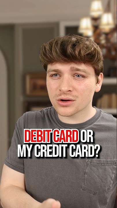 Credit cards vs Debit cards #money - YouTube