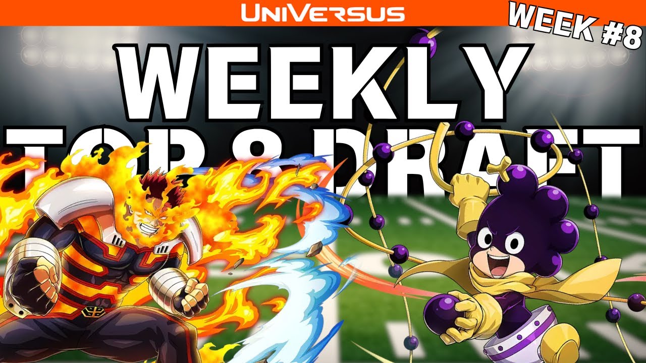 Barrett's Lamest Week Yet... | Weekly UniVersus Top 8 Draft - YouTube