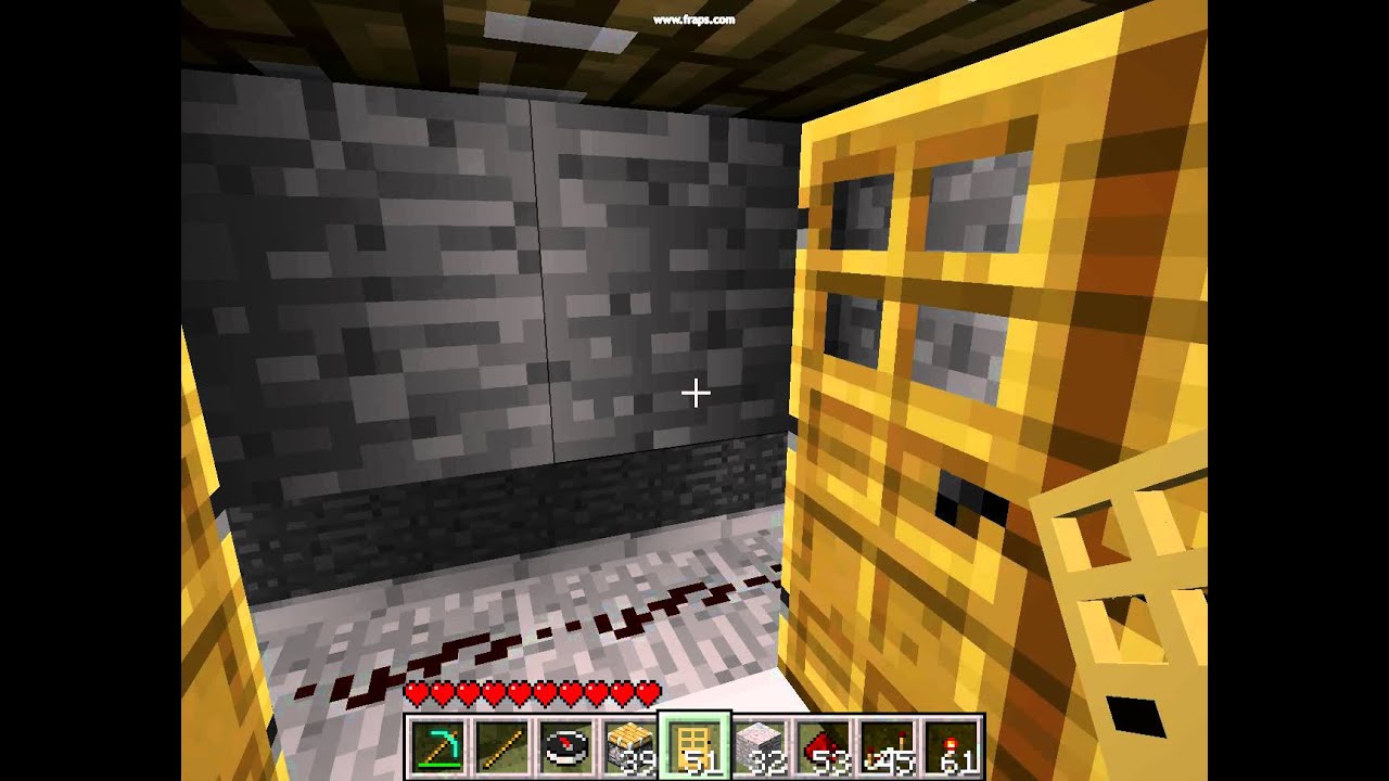 2x2 Minecraft Elevator - YouTube