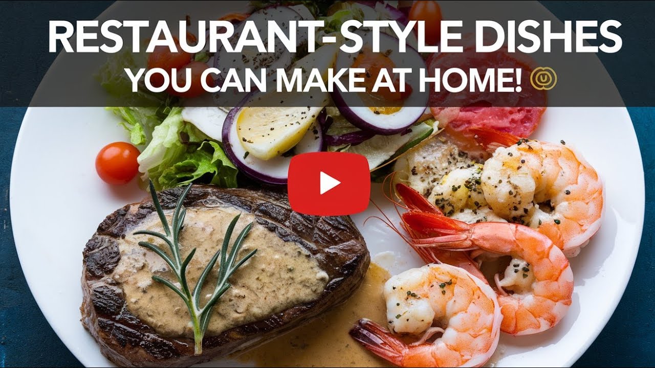 Restaurant-Style Dishes You Can Make at Home! 🍽️ !| #shorts #recipe # ...