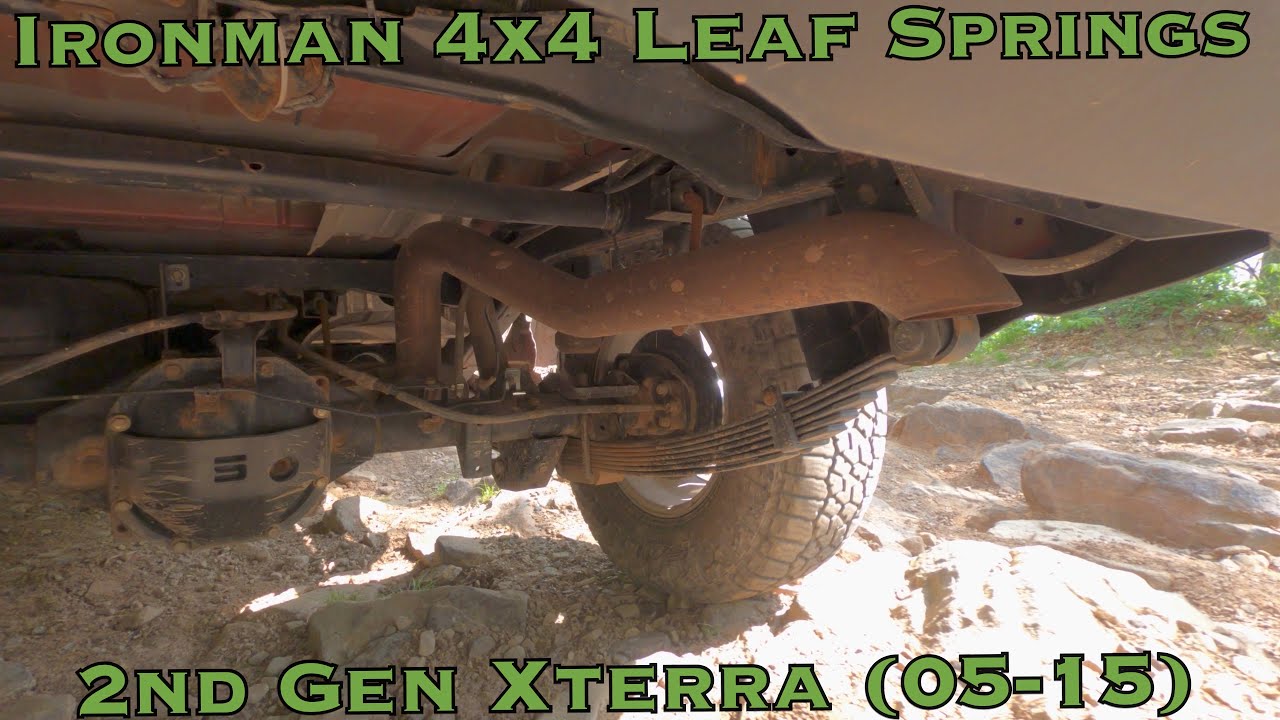Ironman 4x4 Rear Leaf Springs for 2nd Gen Nissan Xterra - Off Road ...