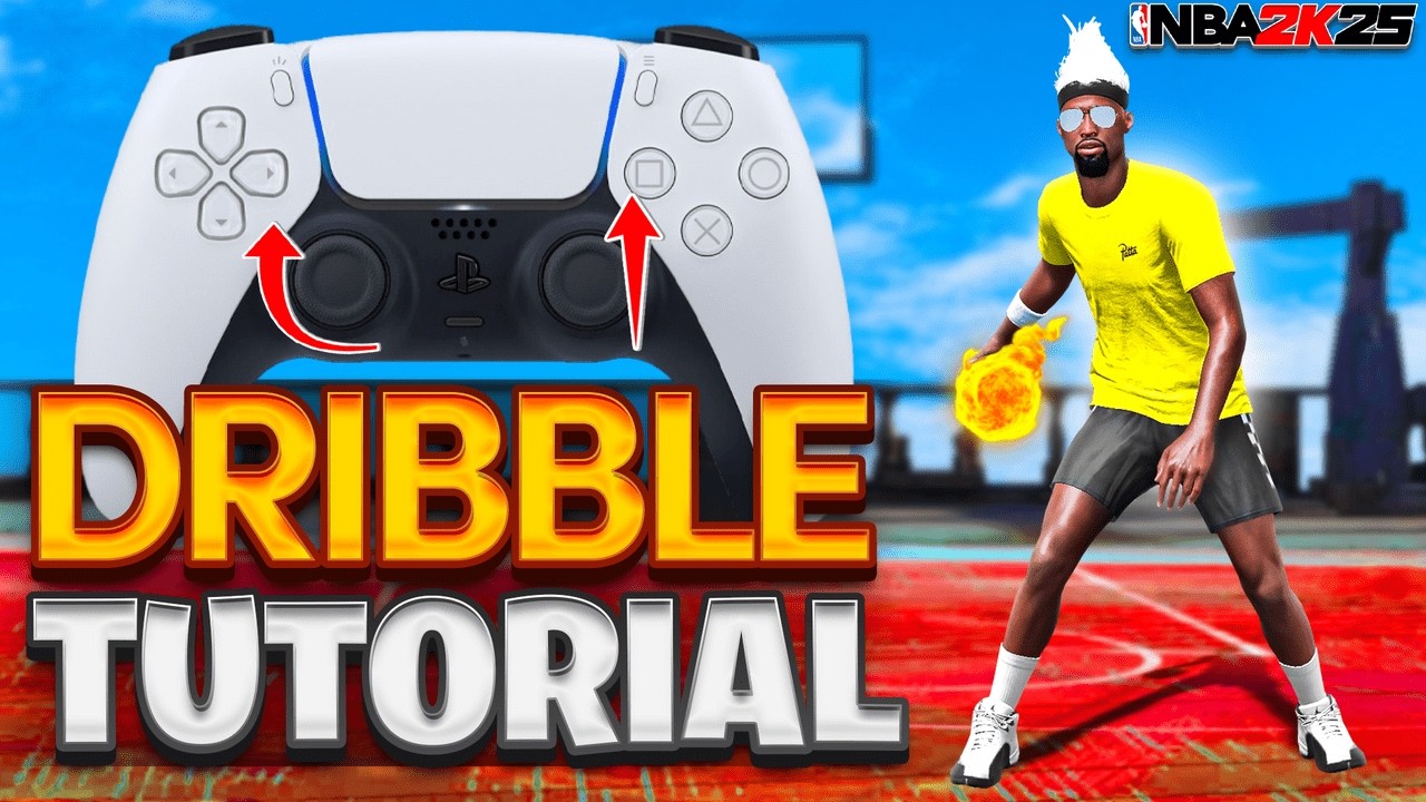 #1 DRIBBLE TUTORIAL in NBA 2K25! HOW TO SPEEDBOOST + QUICK STOP! BEST ...
