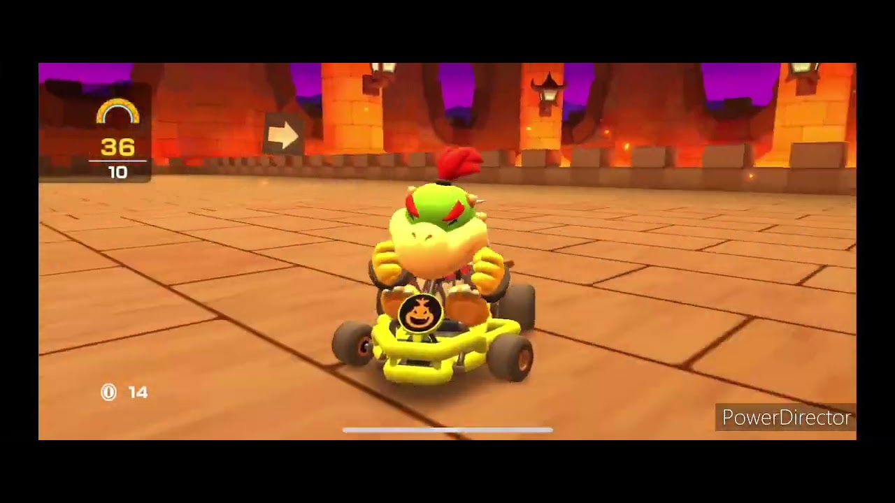Mario Kart Tour part 309- Finish the race at Bowser Cup & Mii Cup ...