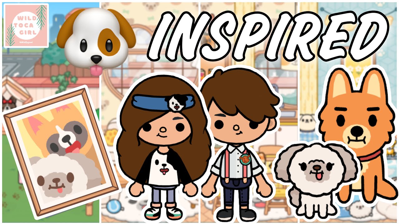 NEW FLUFFY FRIENDS HOME DESIGN 🏡 DOG INSPIRED 🐶🐾 TOCA LIFE WORLD 🌎 ...