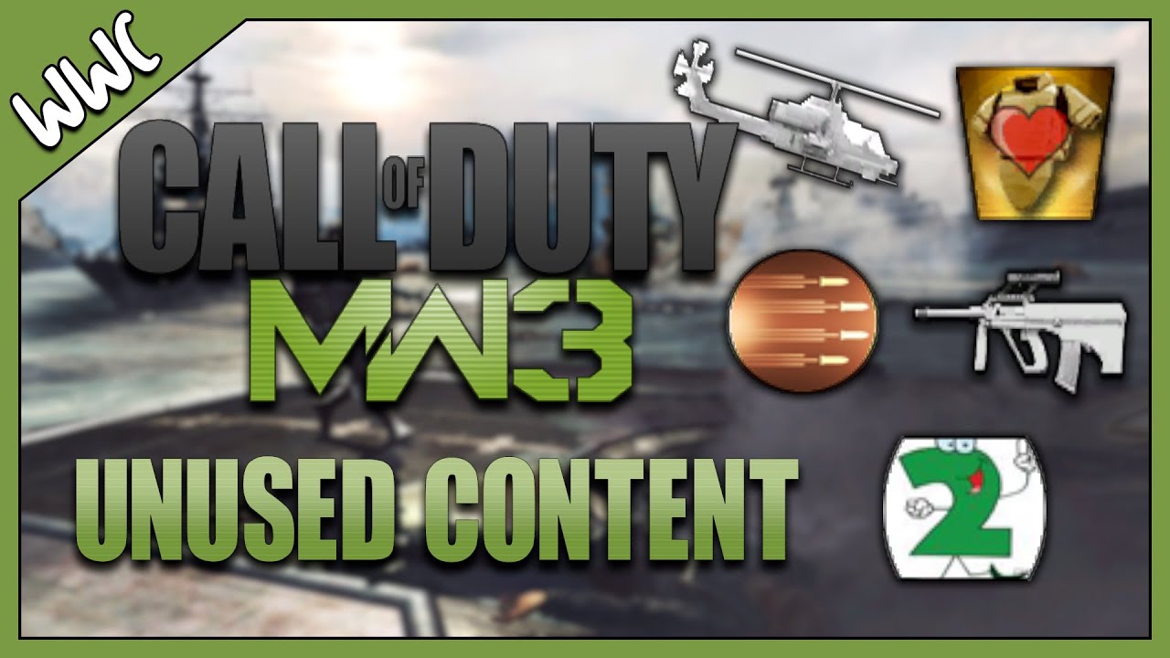 What Was Cut? | Call of Duty: Modern Warfare 3 - Episode 31 - YouTube