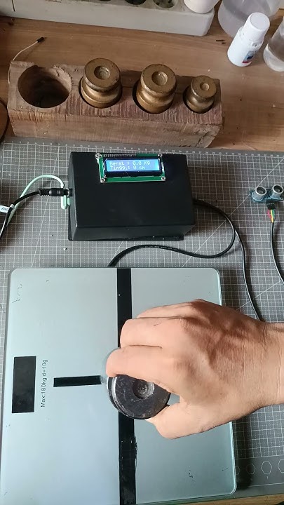 Rancang Bangun Alat Pengukur Tinggi dan Berat Badan Digital #arduino # ...