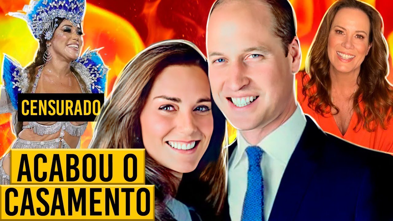 ACABOU O CASAMENTO - KATE E WILLIAM - REGINA VOLPATO - CARNAVAL | Diário Semanal - YouTube