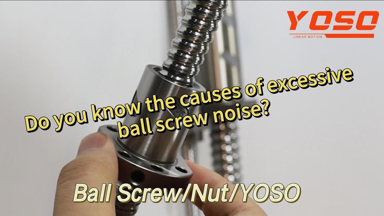 Why do ball screws make noise and rattle?#ballscrew #machinery # ...