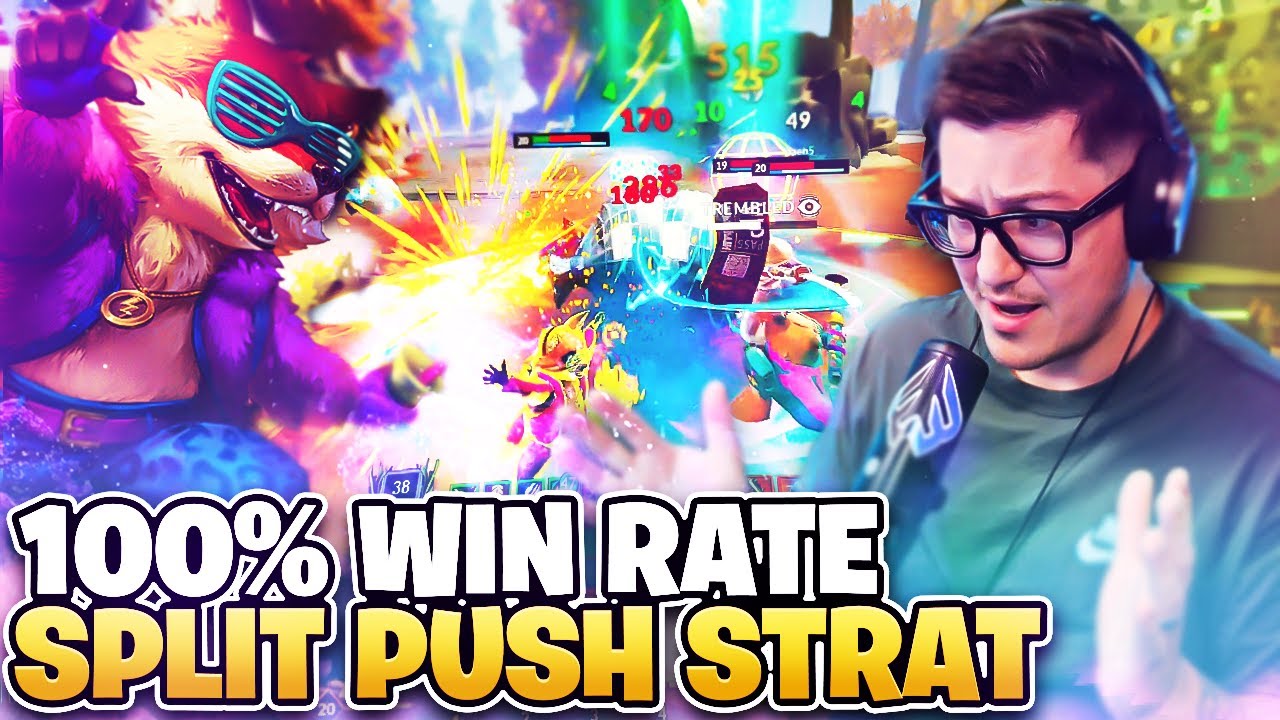 AUTO WIN ANY SMITE MATCH WITH THIS SPLIT PUSH STRAT - Danza PBP - YouTube