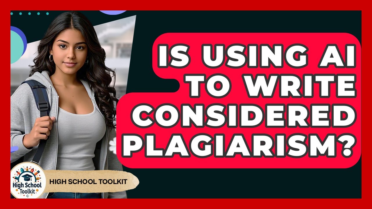 Is Using AI To Write Considered Plagiarism? - High School Toolkit - YouTube