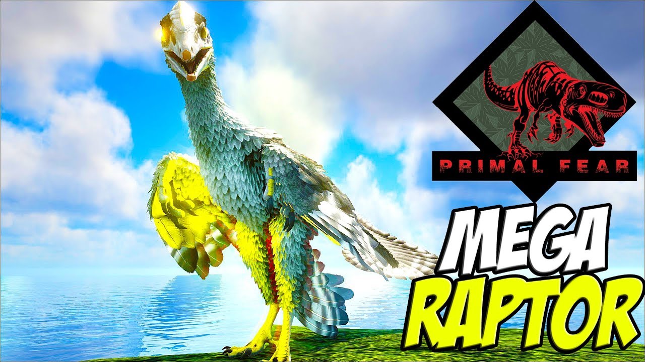 DOMEI UM MEGA RAPTOR DE LUZ!!! - ARK PRIMAL FEAR T3 #17 - YouTube