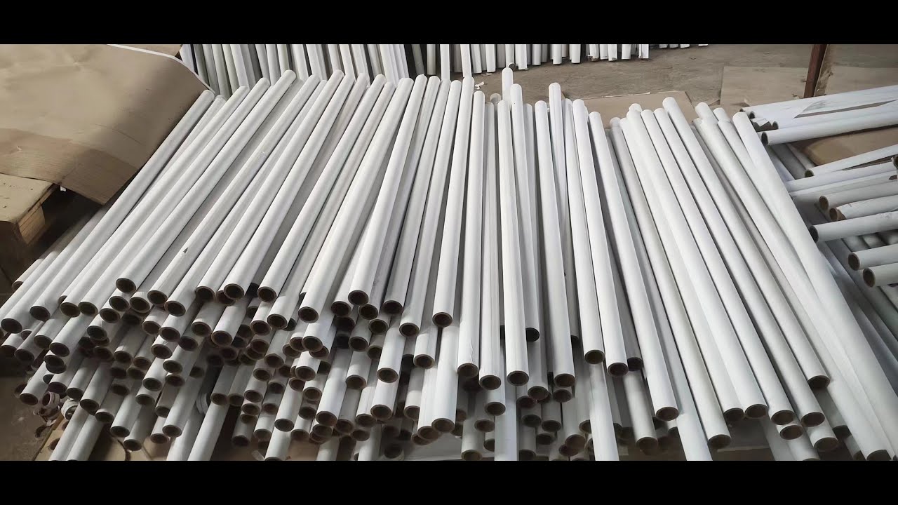 Parallel cardboard core winding machine with surface paper - YouTube