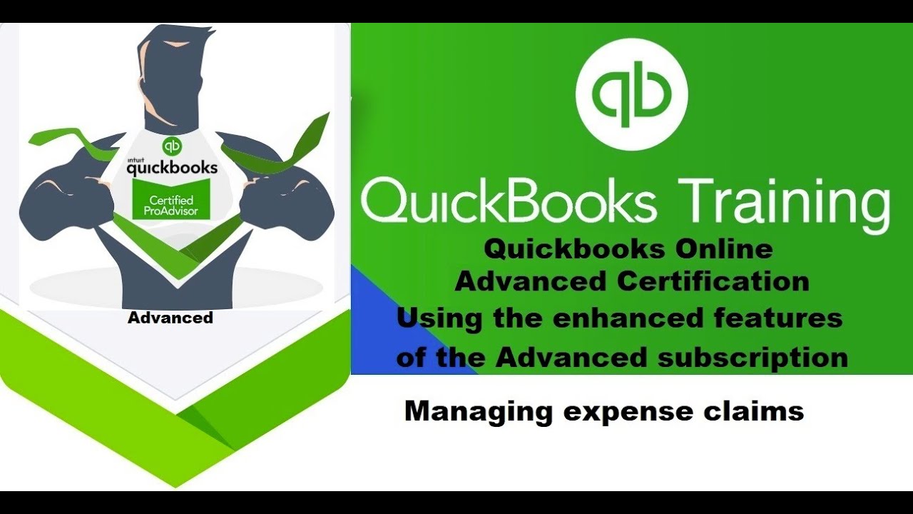 Advanced Certification: Enhanced Features: Managing expense claims ...