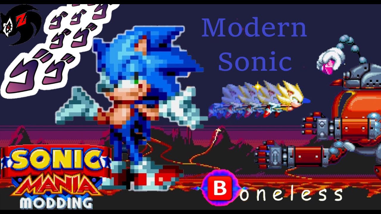 Modern Sonic Mania - Sonic Mania Mod Showcase and Doomsday Zone - YouTube