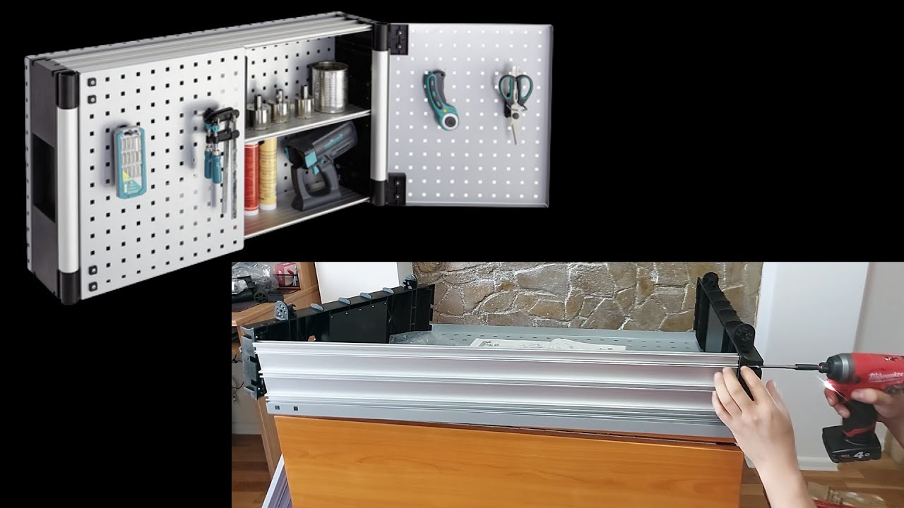 Dulap pt scule perforat WSS, nr articol: 6086000 - YouTube