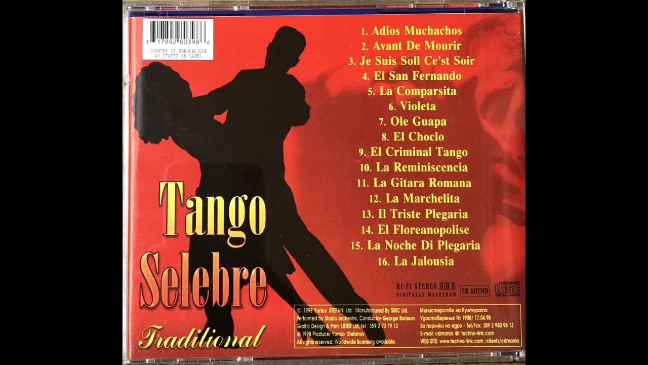Tango Selebre 1 - Ole Guapa - Traditional - GBS Orchestra - YouTube