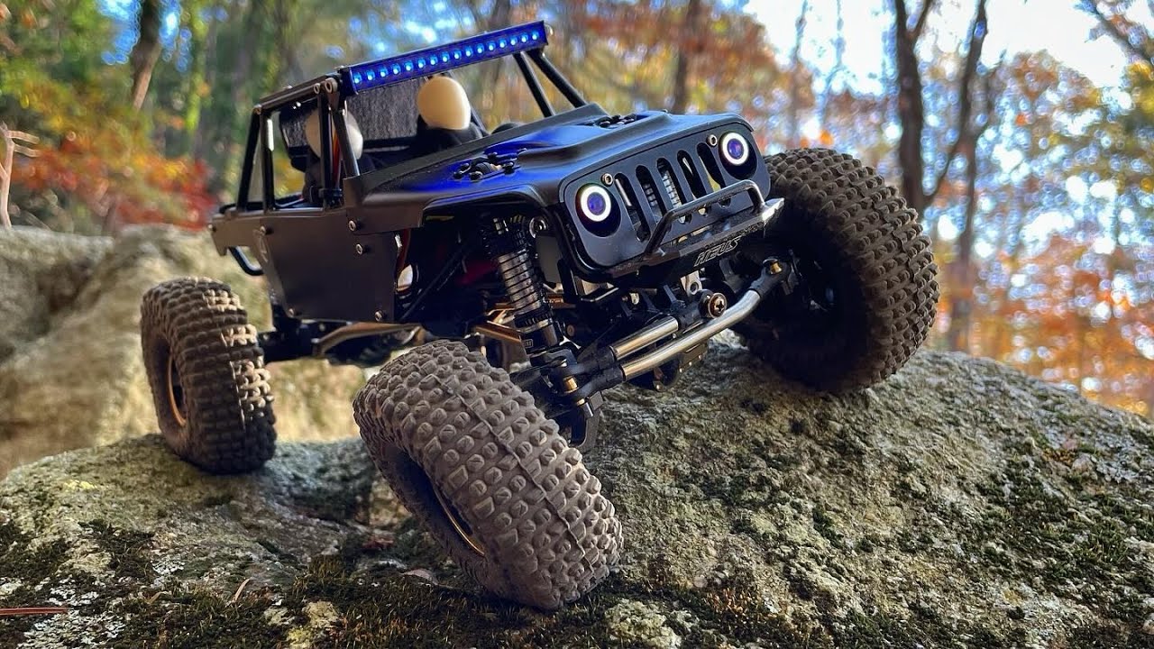 Custom Meus Ripper @Traxxas TRX4M Mall Crawler Trail Crawl - YouTube