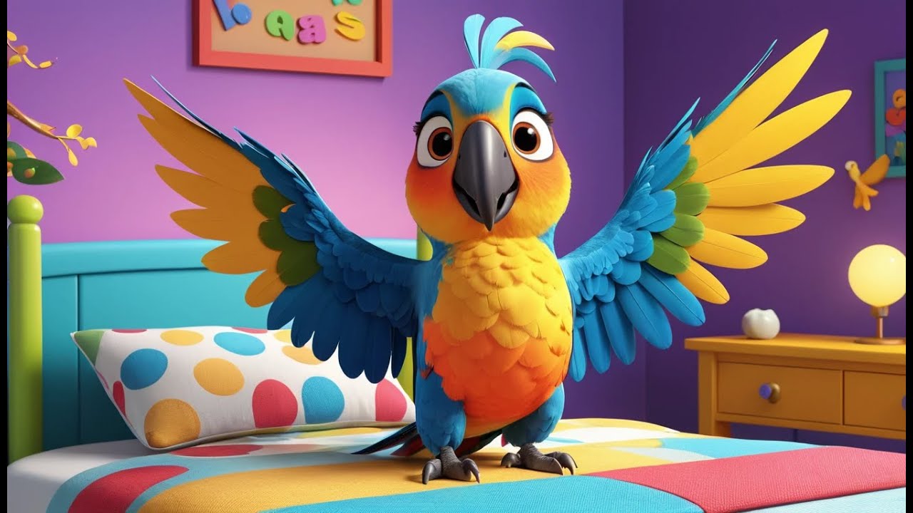 Ten Piggies on the Jungle Bed — Bouncing with Frogs and Parrots! | Fun ...