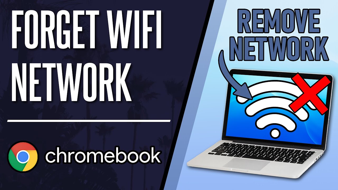 How to Forget WiFi Network on Chromebook (ChromeOS) - YouTube