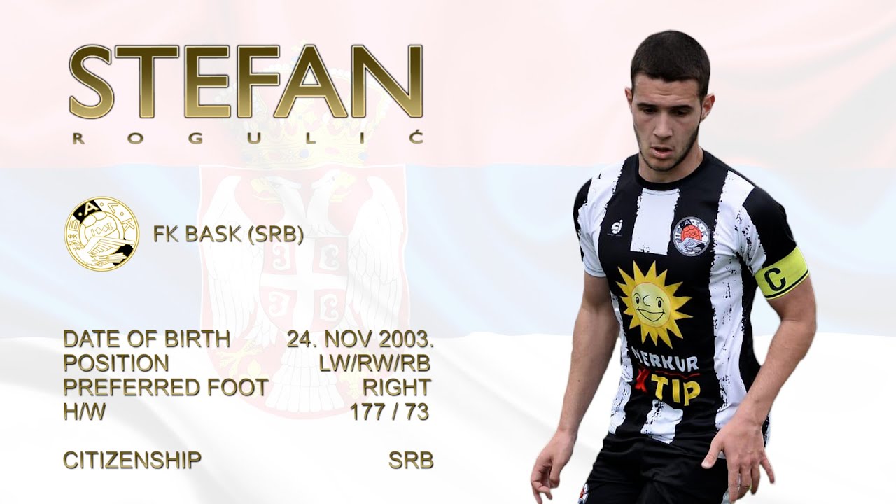 #7 Stefan Rogulić - FK BASK - HIGHLIGHTS 2022. - YouTube