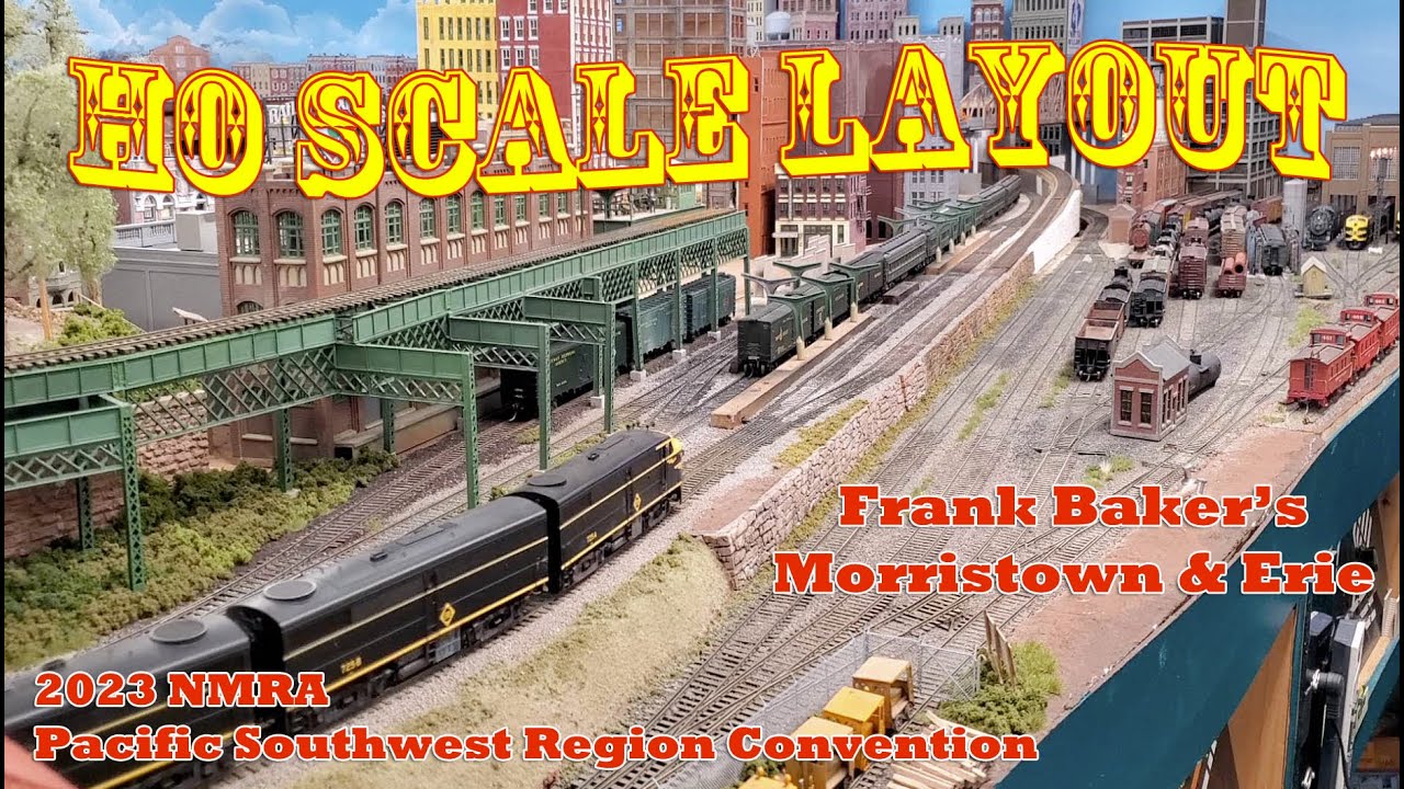 Fantastic HO Scale New England Railroad, Frank Baker’s Morristown ...