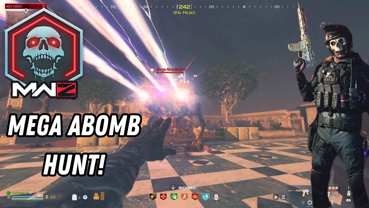 MW3 Zombies | Hunting down the Mega Abomination in the red zone! - YouTube