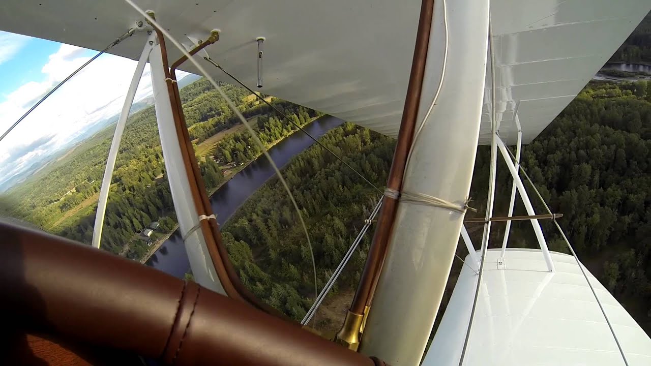 Crazy Bi-Plane Ride! - Flips, Rolls, Crop Dusting & River Bombing ...